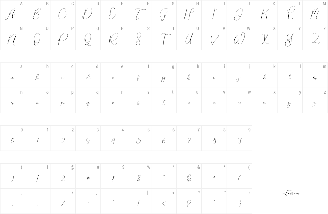 Family Caligraphy Font | wfonts.com - download free