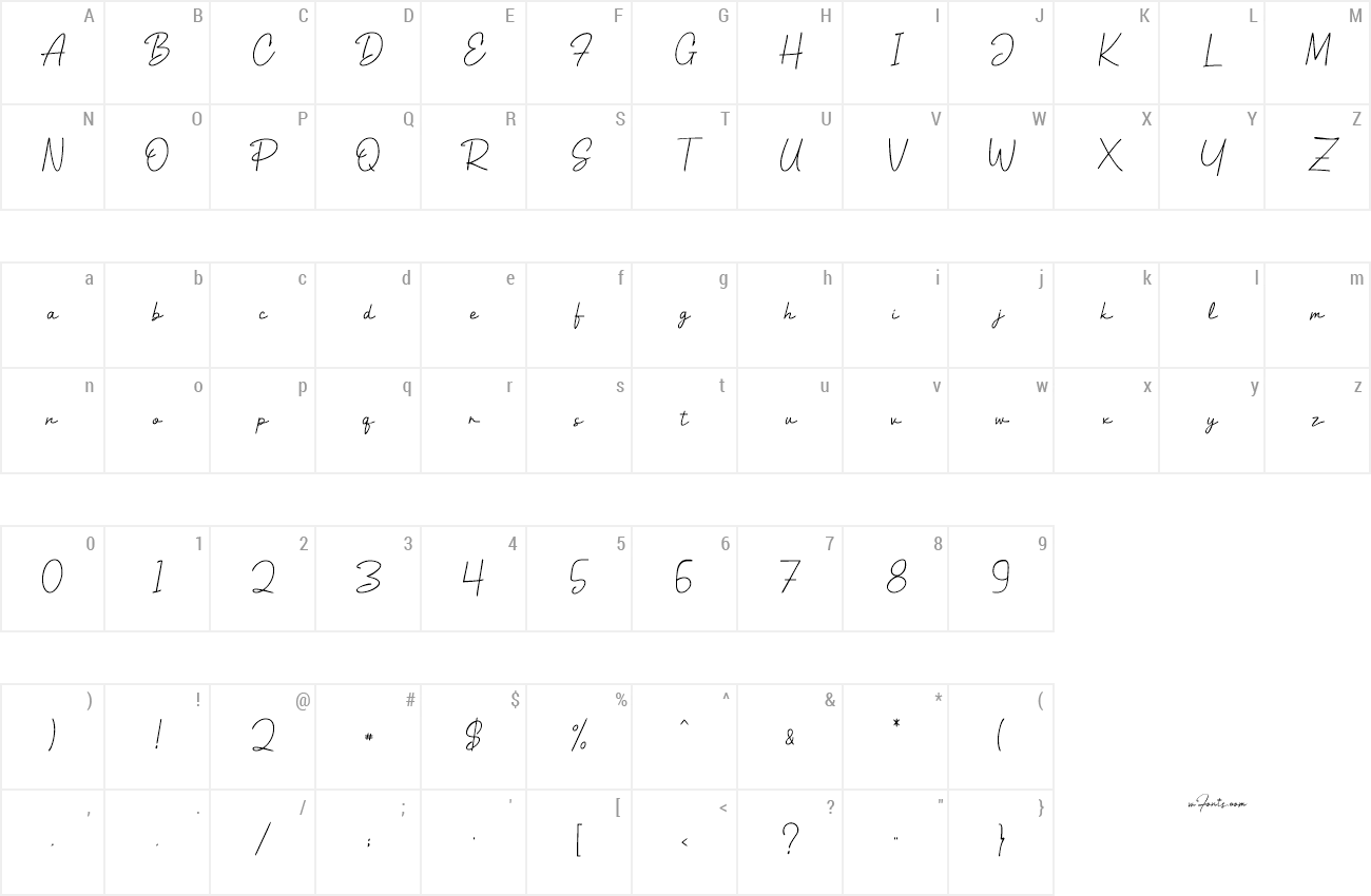 Bernadette Signature Font | wfonts.com - download free