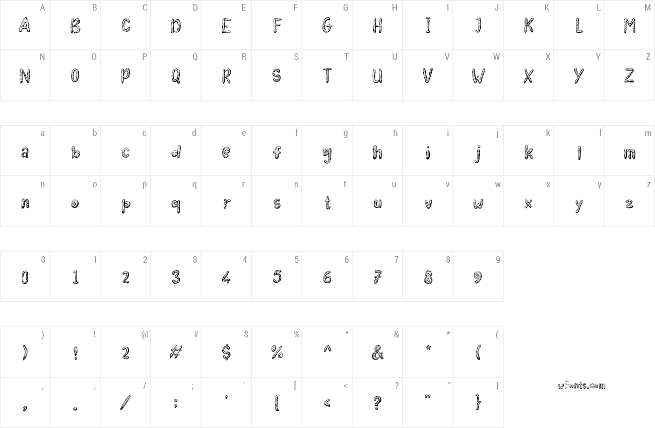 Kid Stories Font | wfonts.com - download free