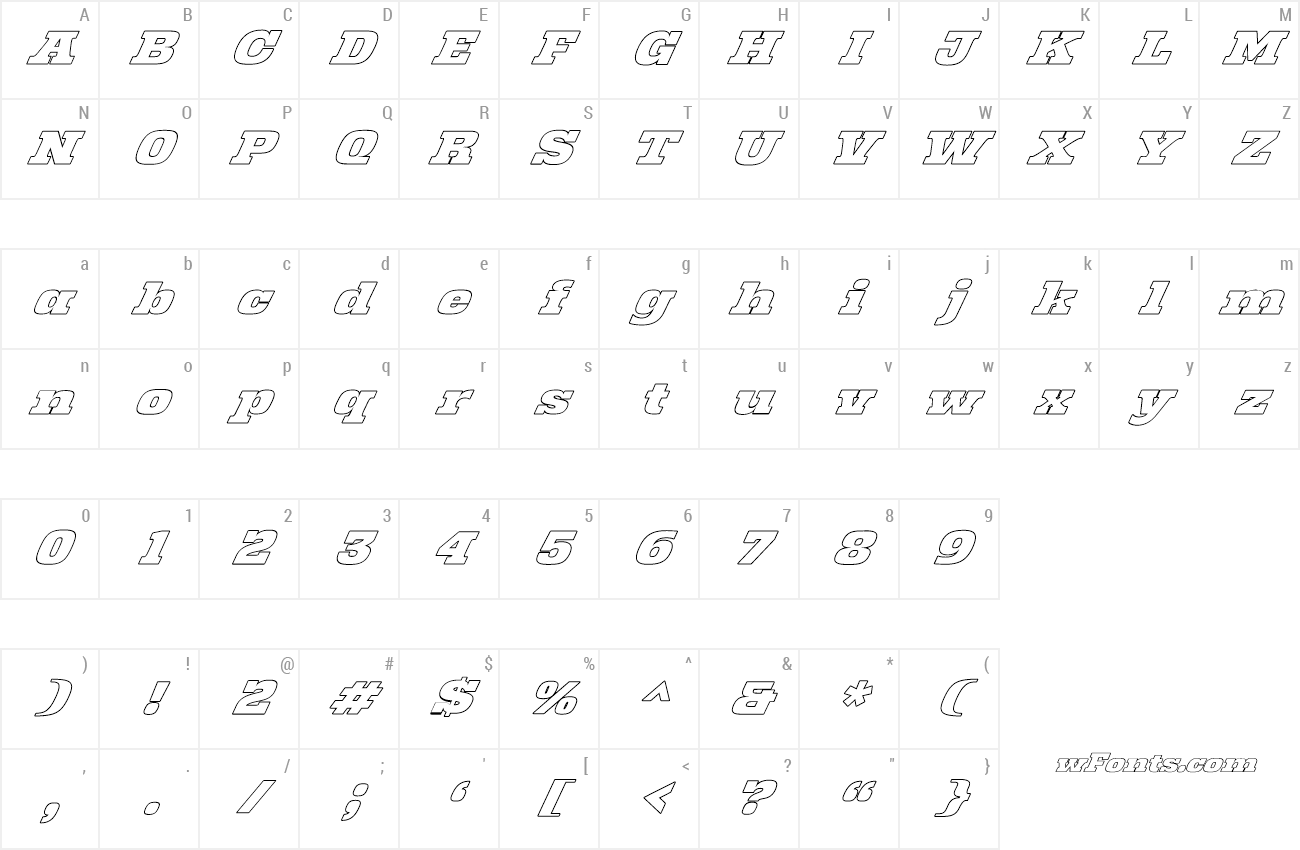 Ridge Cliff Font | wfonts.com - download free