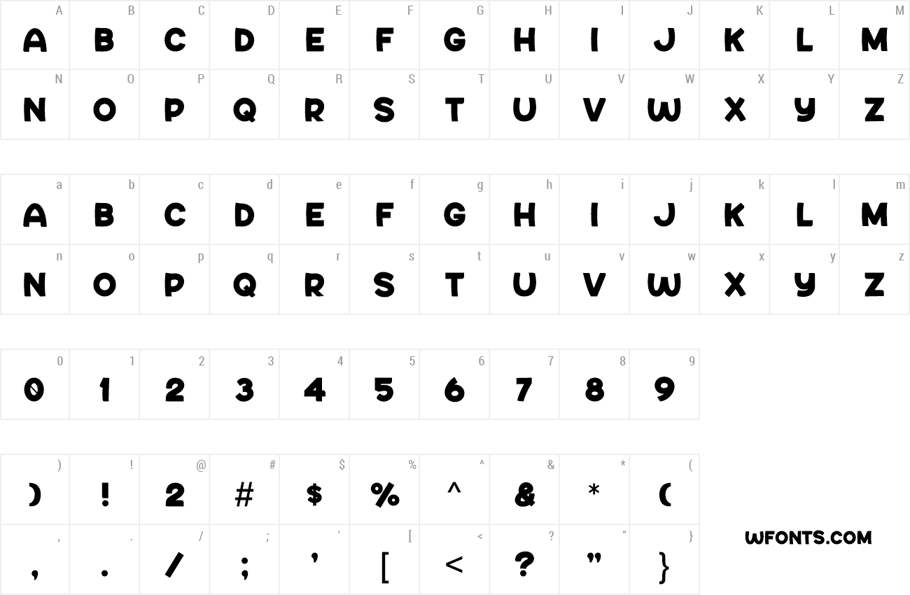 Say Comic Font | wfonts.com - download free