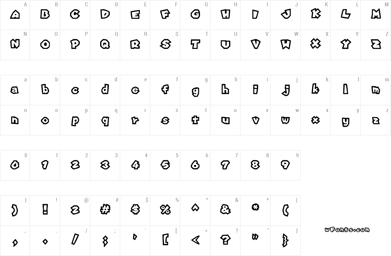 Super Mario 64 Font | wfonts.com - download free