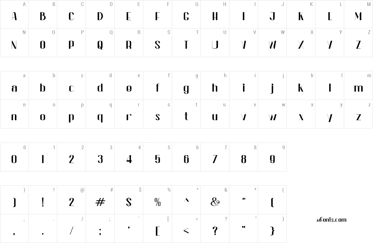 The Prada Font | wfonts.com - download free