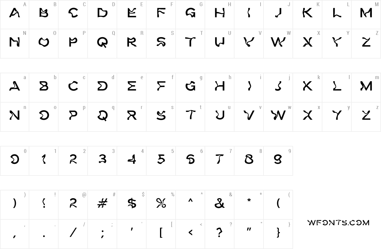 Weird Words Font | wfonts.com - download free