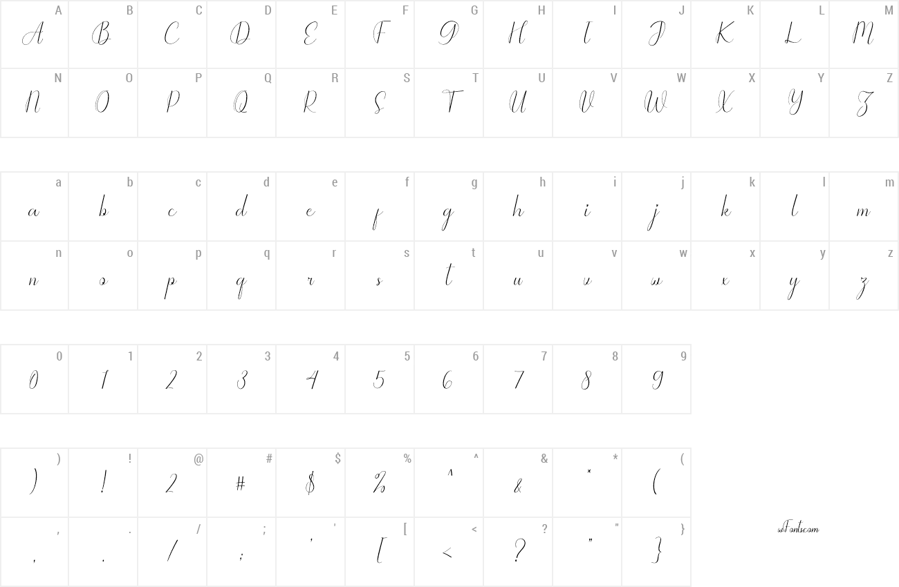 Mia Khalifah Font | wfonts.com - download free