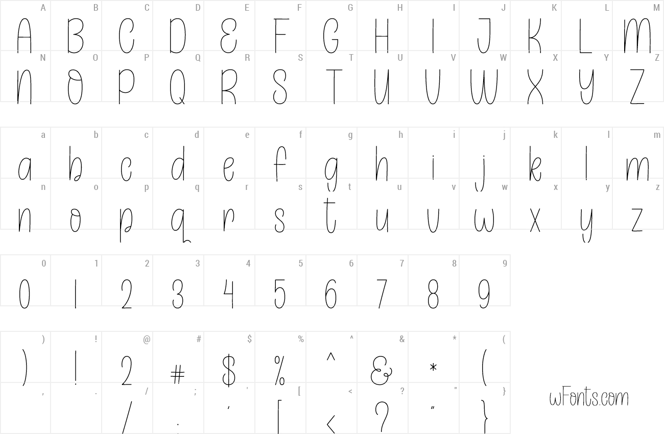 Beautiful Caroline Font | wfonts.com - download free