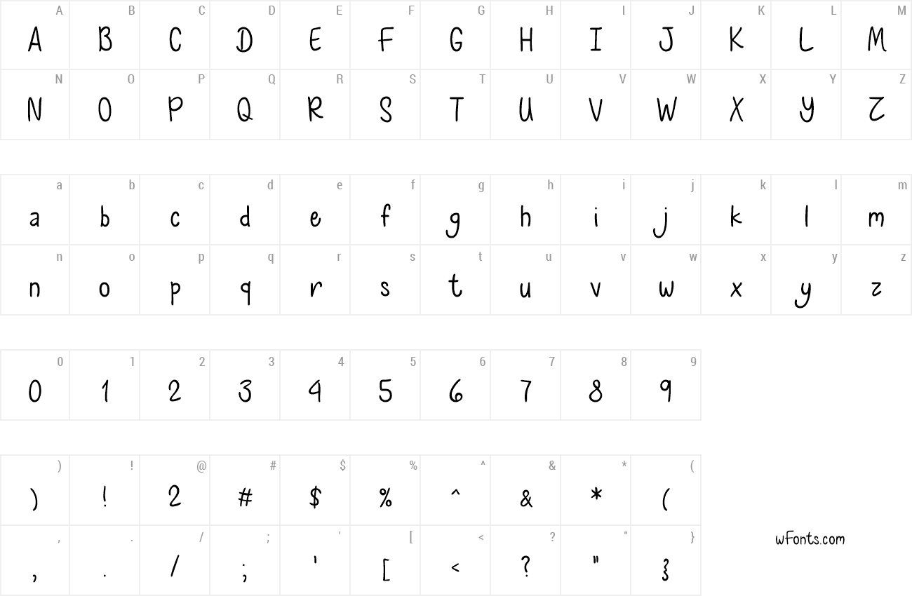 Stork Delivery Font | wfonts.com - download free