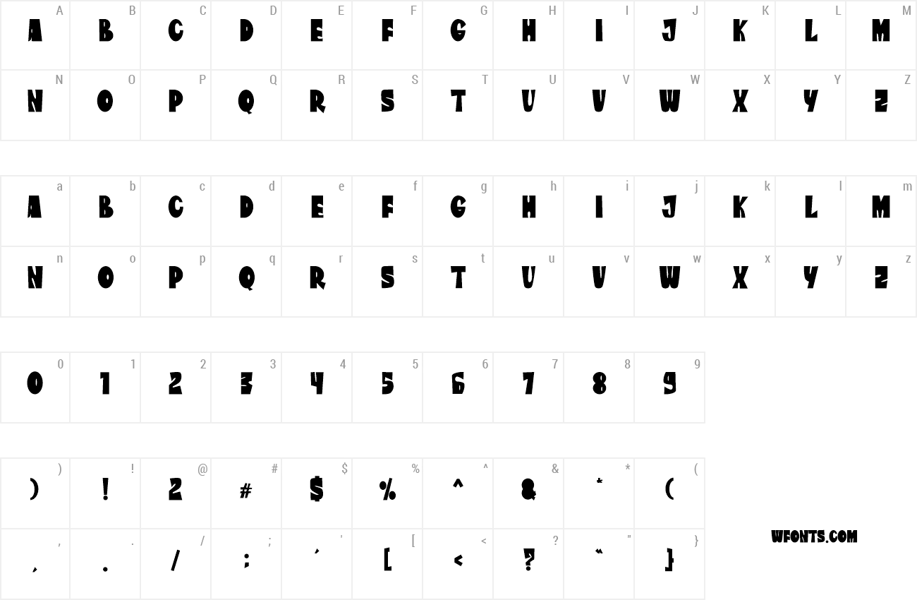 The Amazona Font | wfonts.com - download free