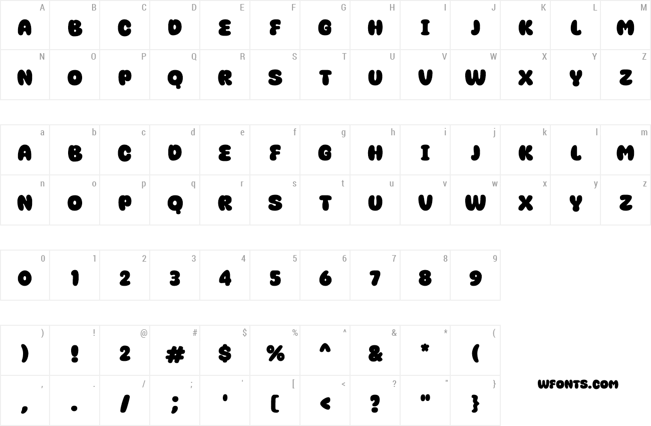 Super Easy Font | wfonts.com - download free