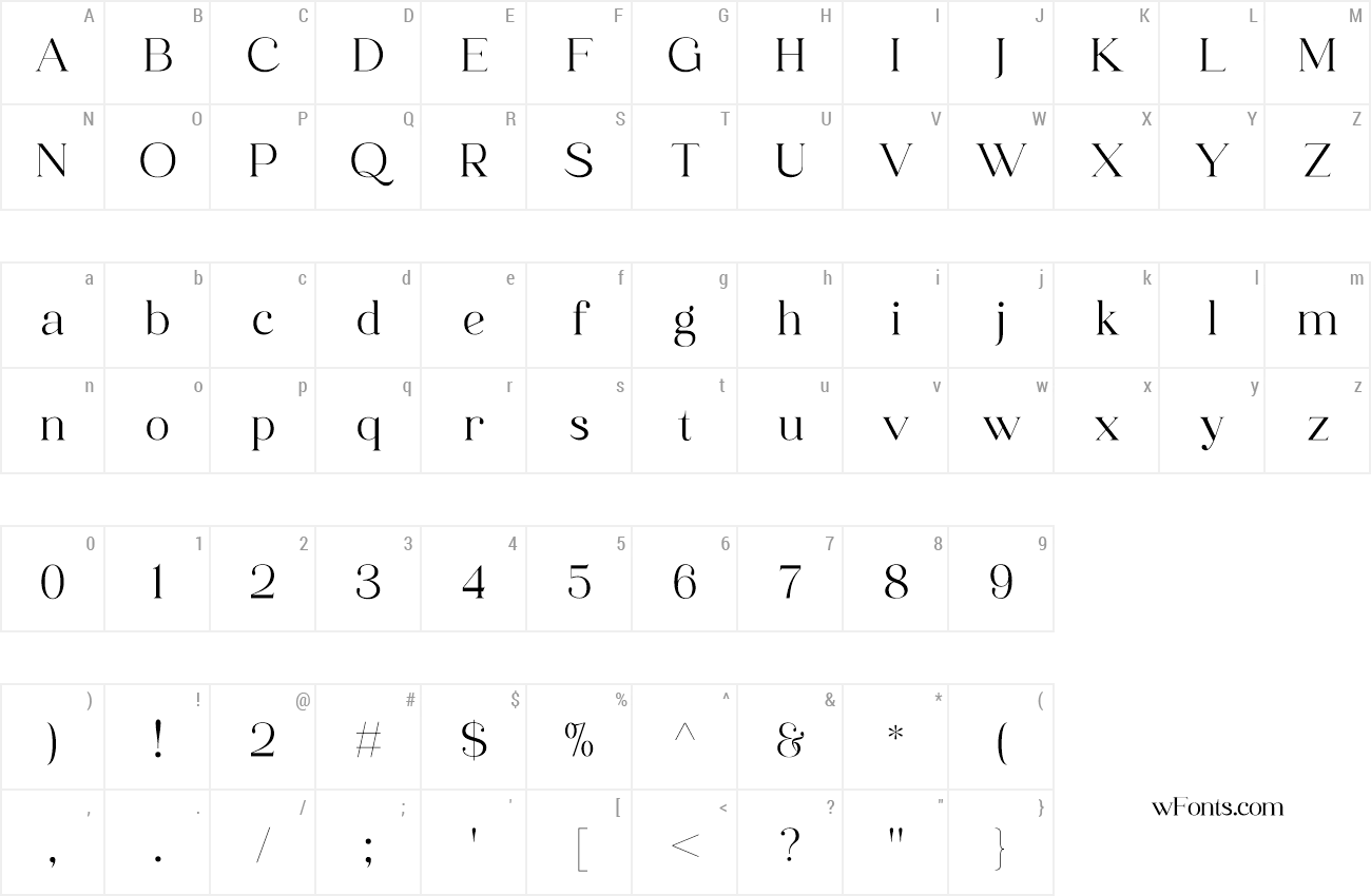 Mofaze Del Monte Font | wfonts.com - download free