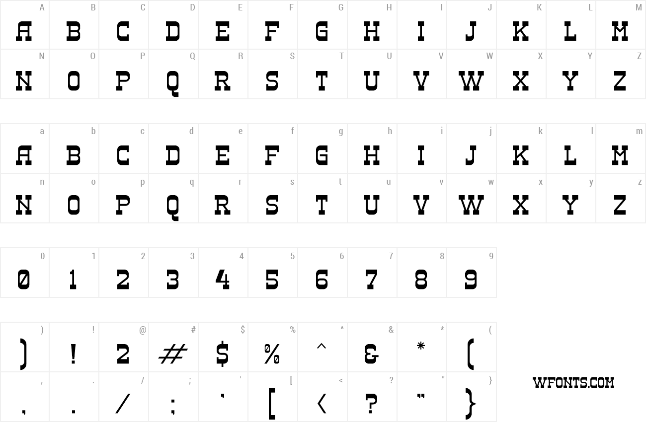 Sheal Thon Slab Font | wfonts.com - download free