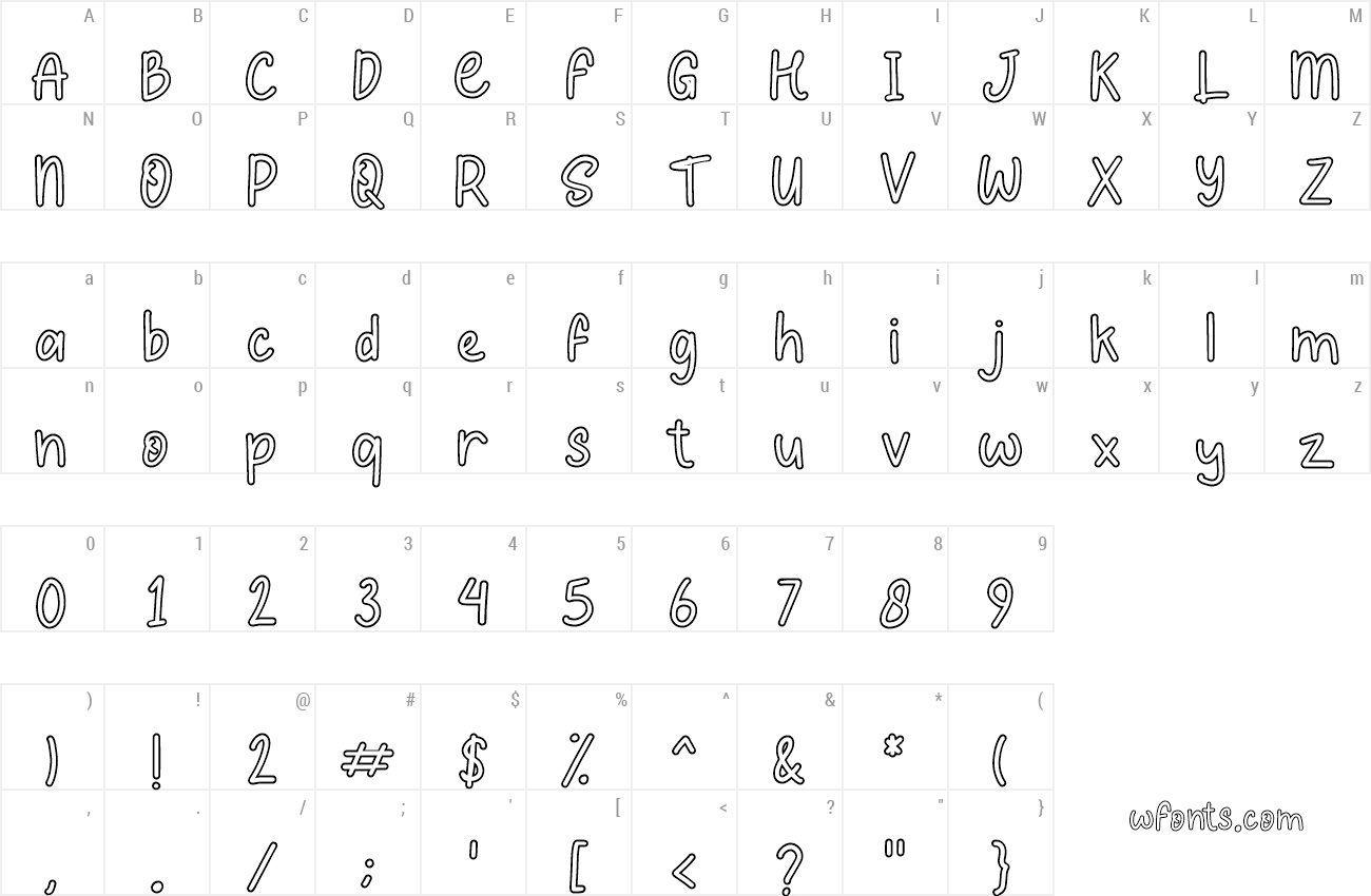 Summer Letter Font | wfonts.com - download free