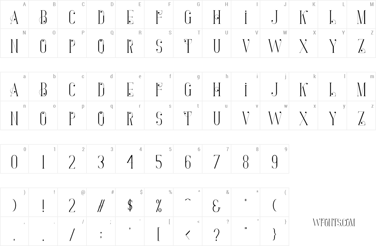 Largely Elegant Font | wfonts.com - download free