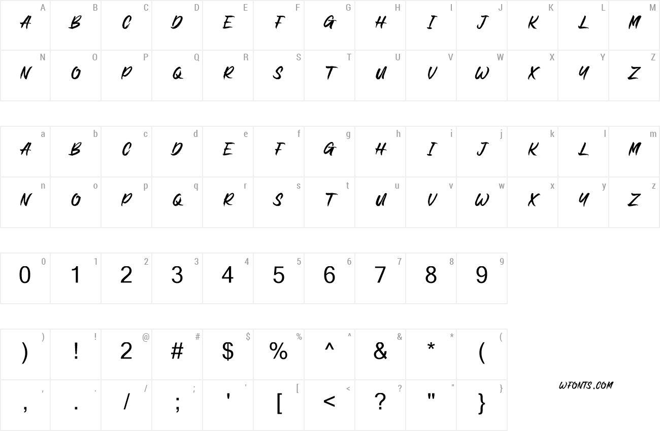 Grind Slide Font | wfonts.com - download free