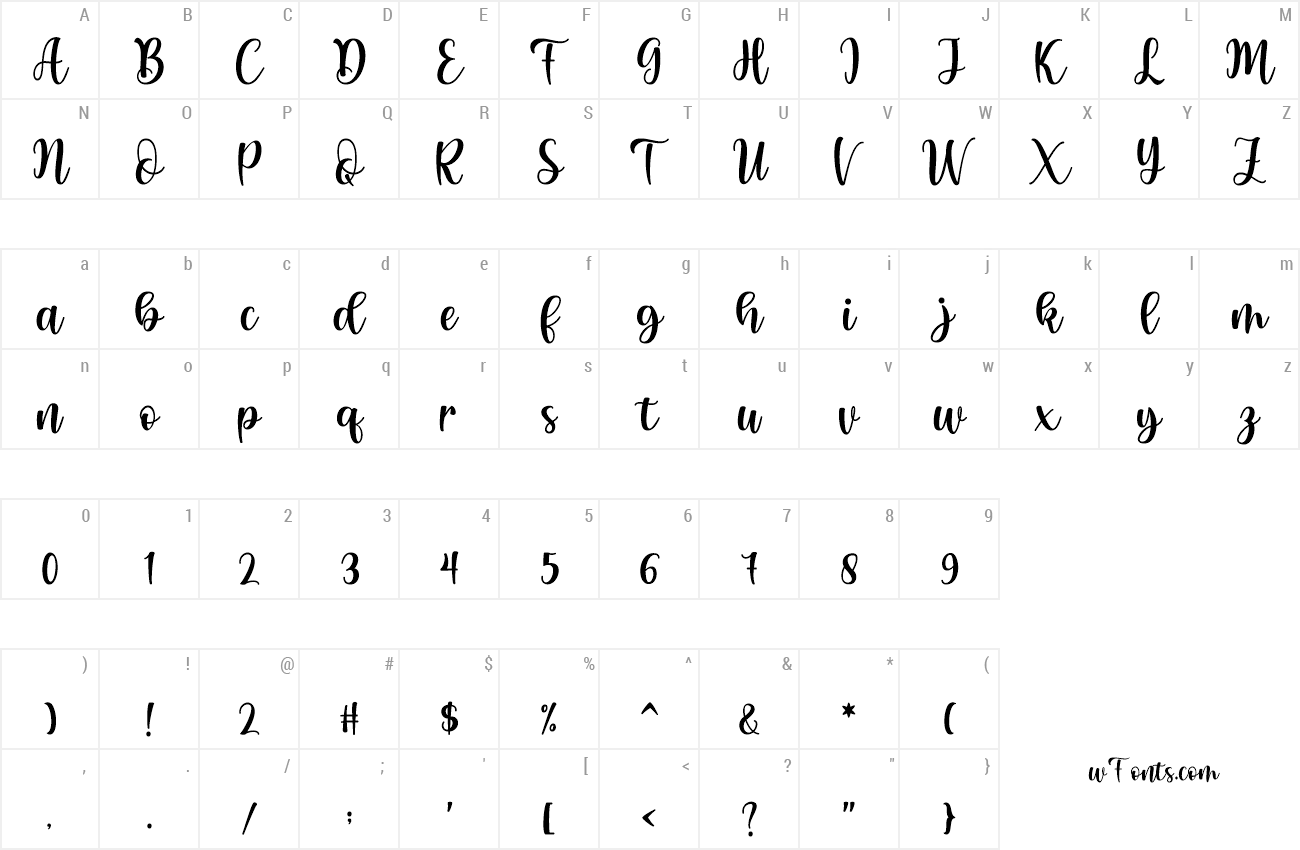 Harmony Script Font | wfonts.com - download free