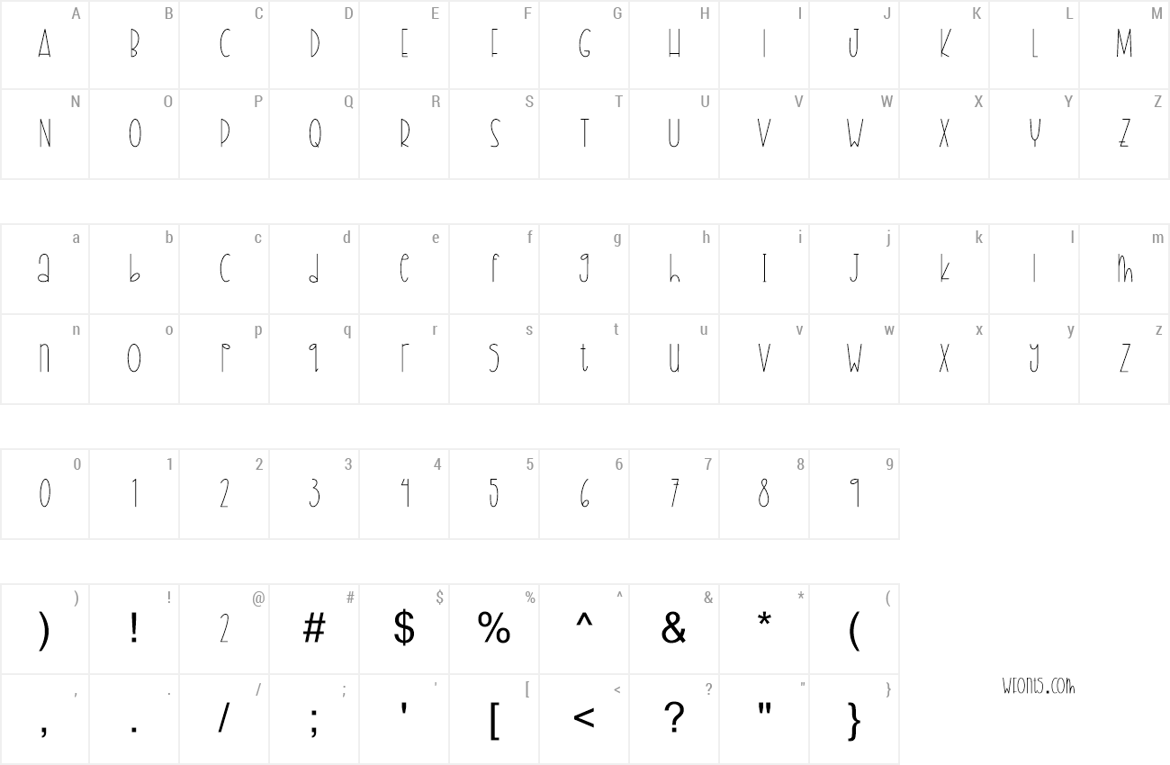 Raemoon Font | wfonts.com - download free