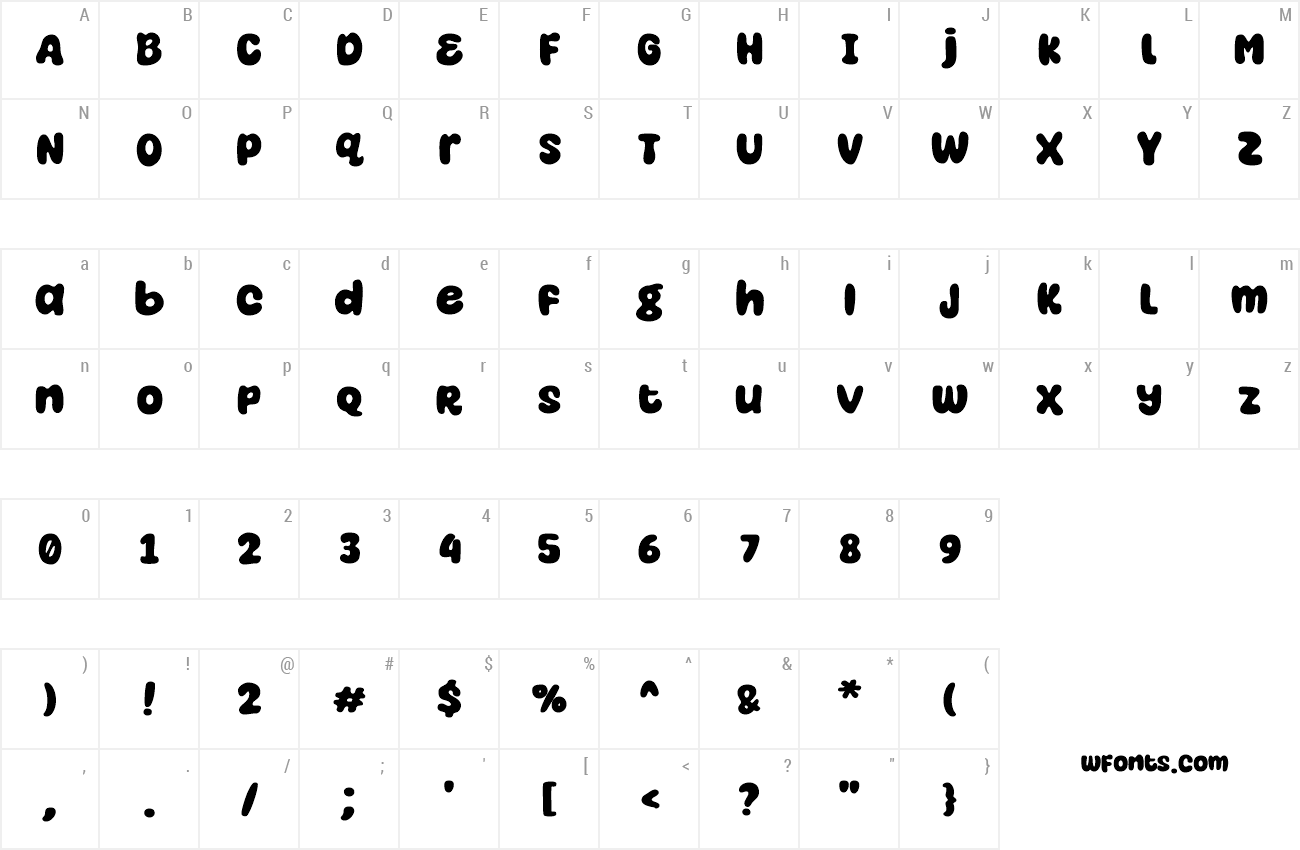 Super Cereal Font | wfonts.com - download free