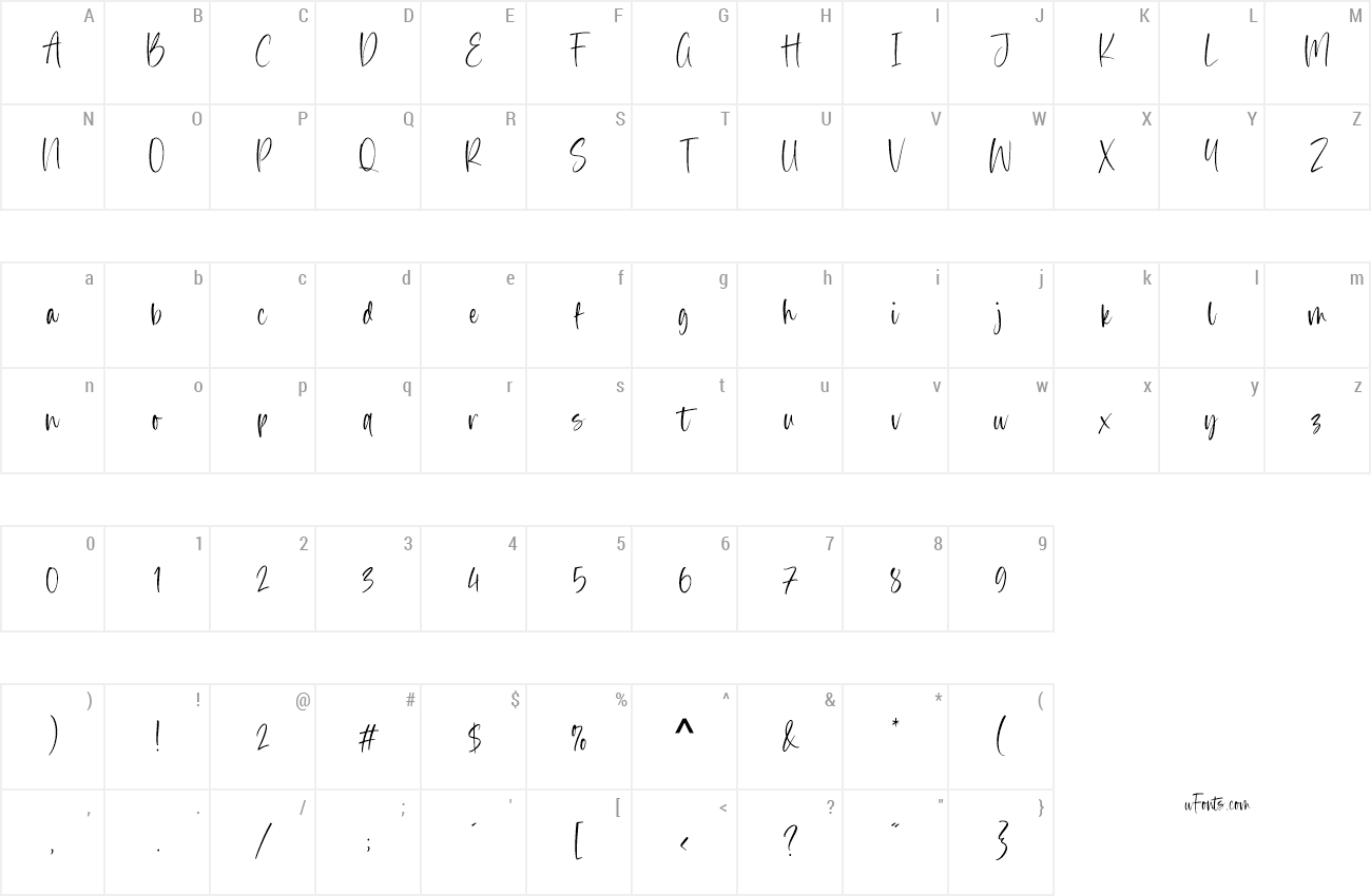 Fabulous Rabbit Font | wfonts.com - download free