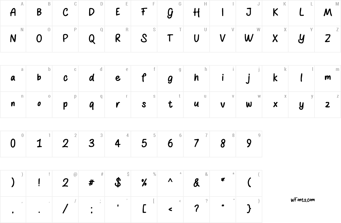 The Simsong Font | wfonts.com - download free