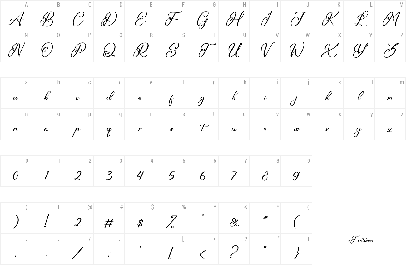 Hillary Bintang Font | wfonts.com - download free