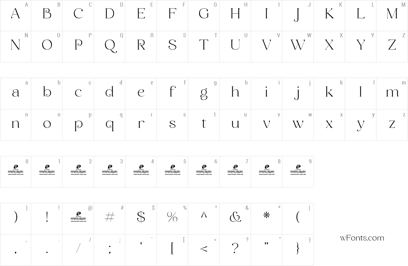 Cherla Font | wfonts.com - download free