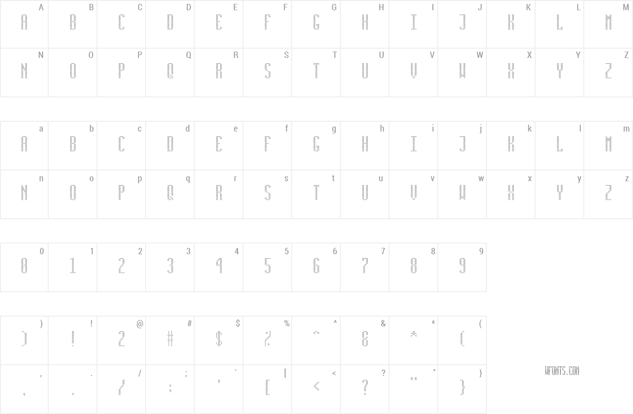 Running Led Font | wfonts.com - download free