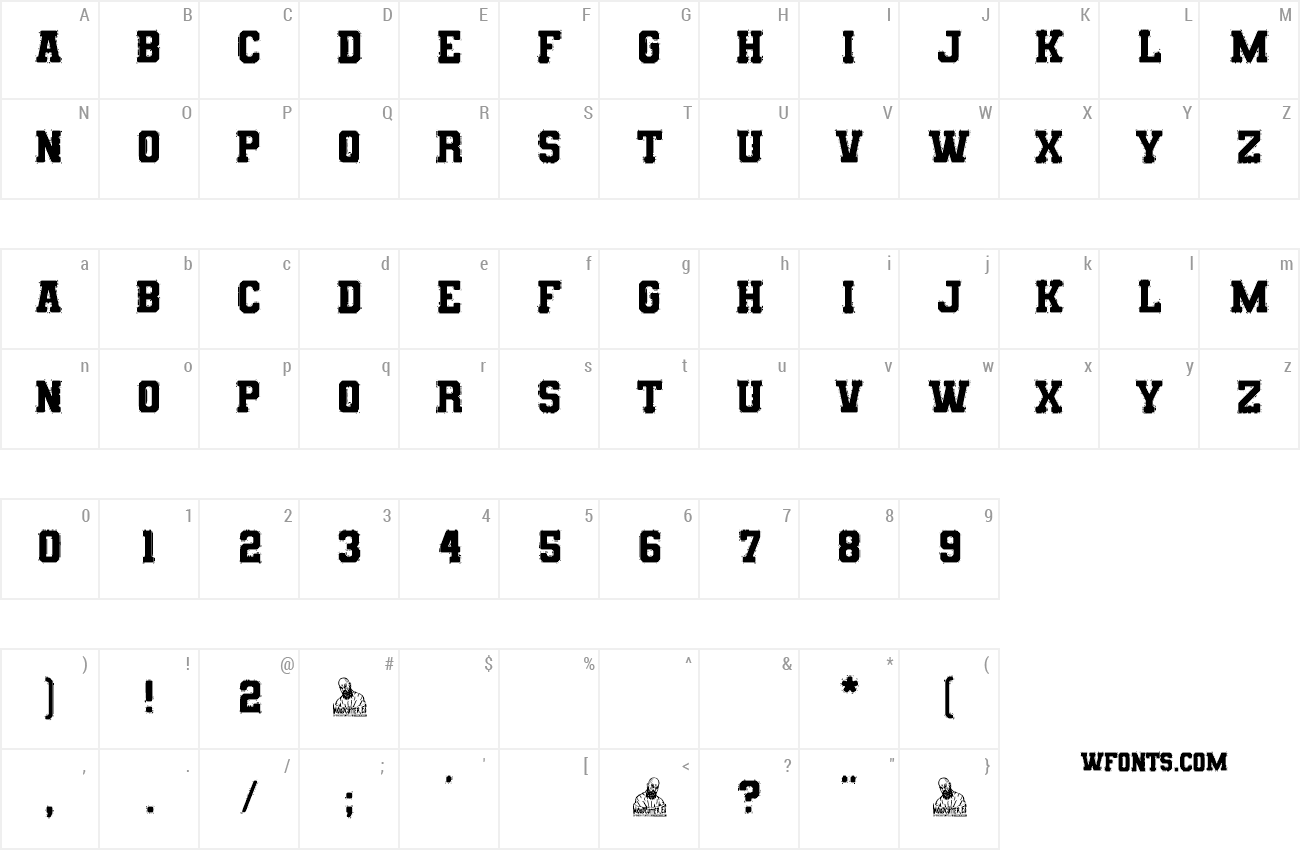 Tennessee College Font | wfonts.com - download free