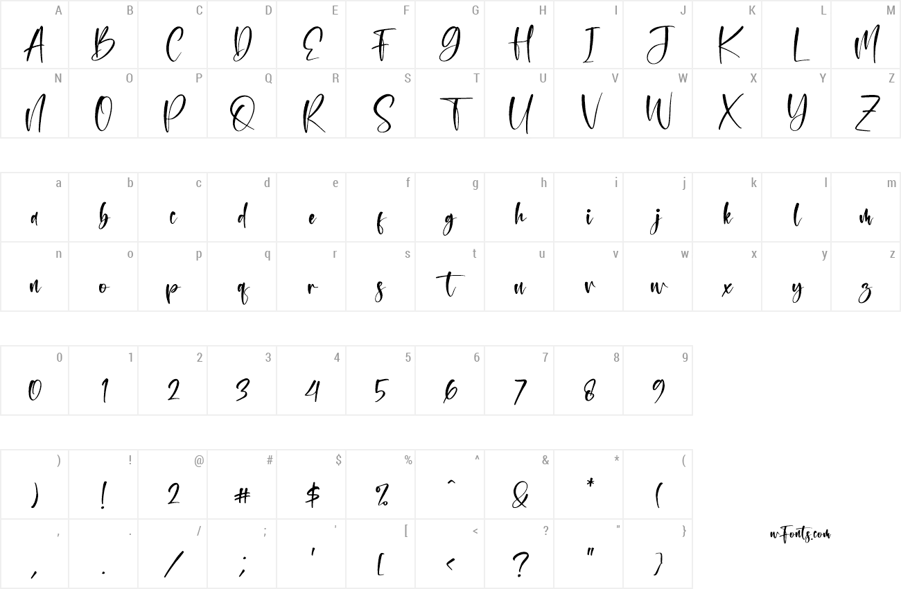 Montana Bright Font | wfonts.com - download free