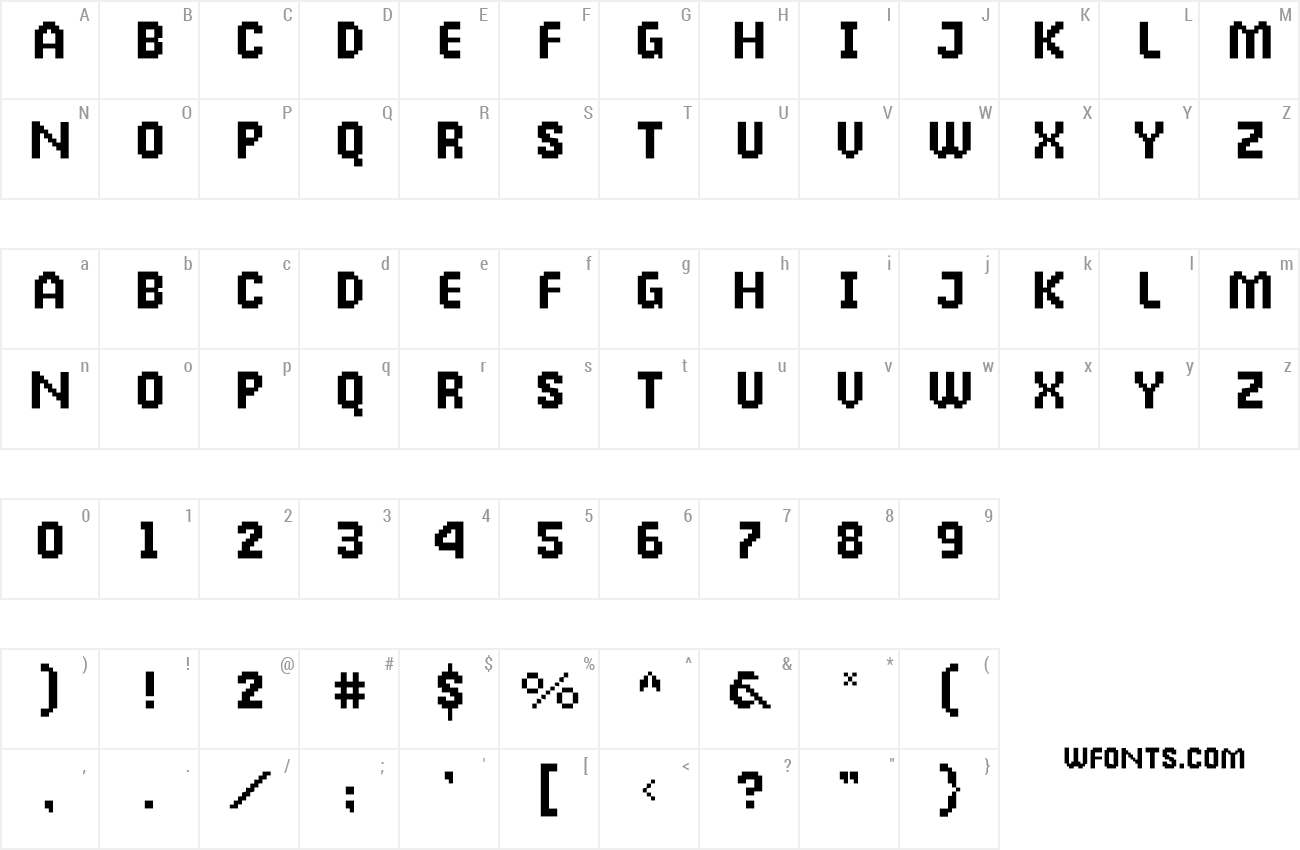 Broken Console Font | wfonts.com - download free
