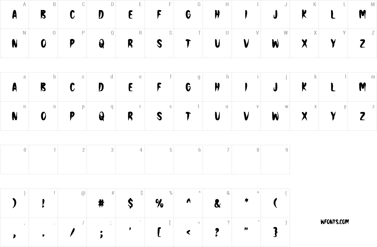 Dark Mood Font | wfonts.com - download free