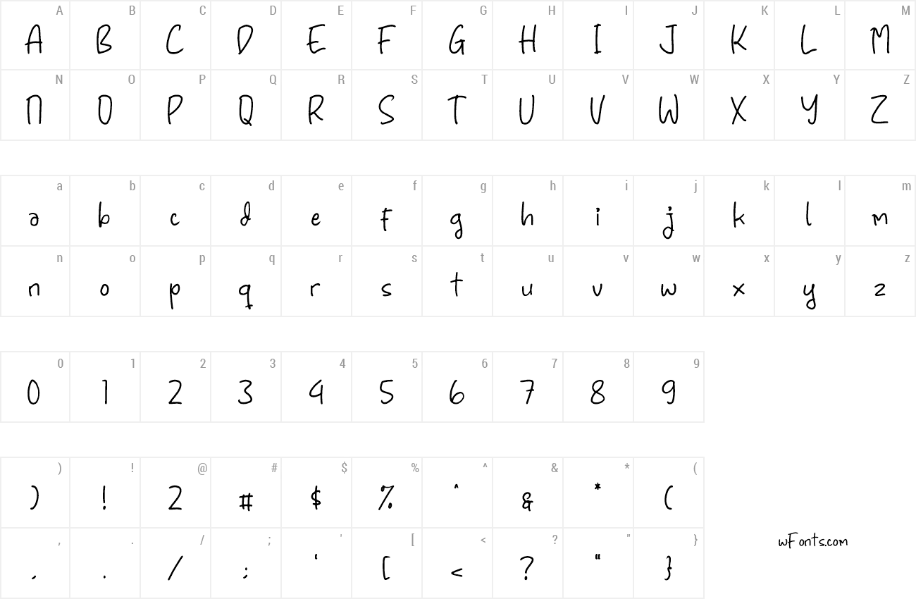 Guide Notes Font | wfonts.com - download free