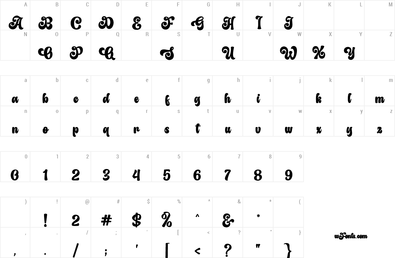 The Augusta Font | wfonts.com - download free