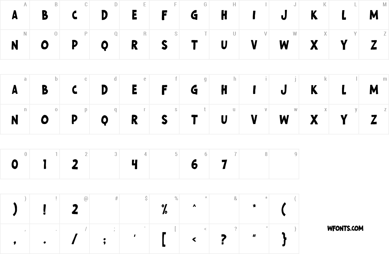 Hot Potato Font | wfonts.com - download free