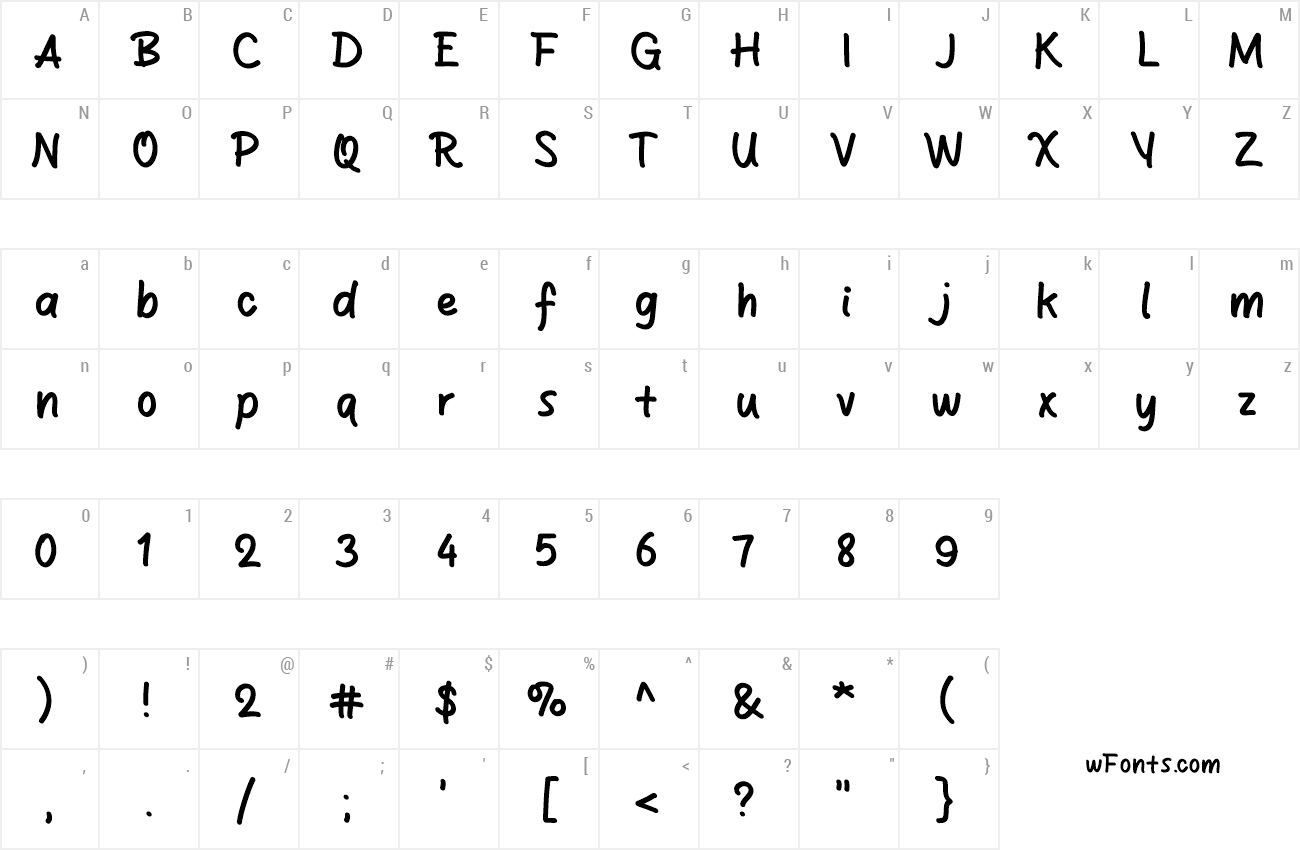 Sanger Show Font | wfonts.com - download free