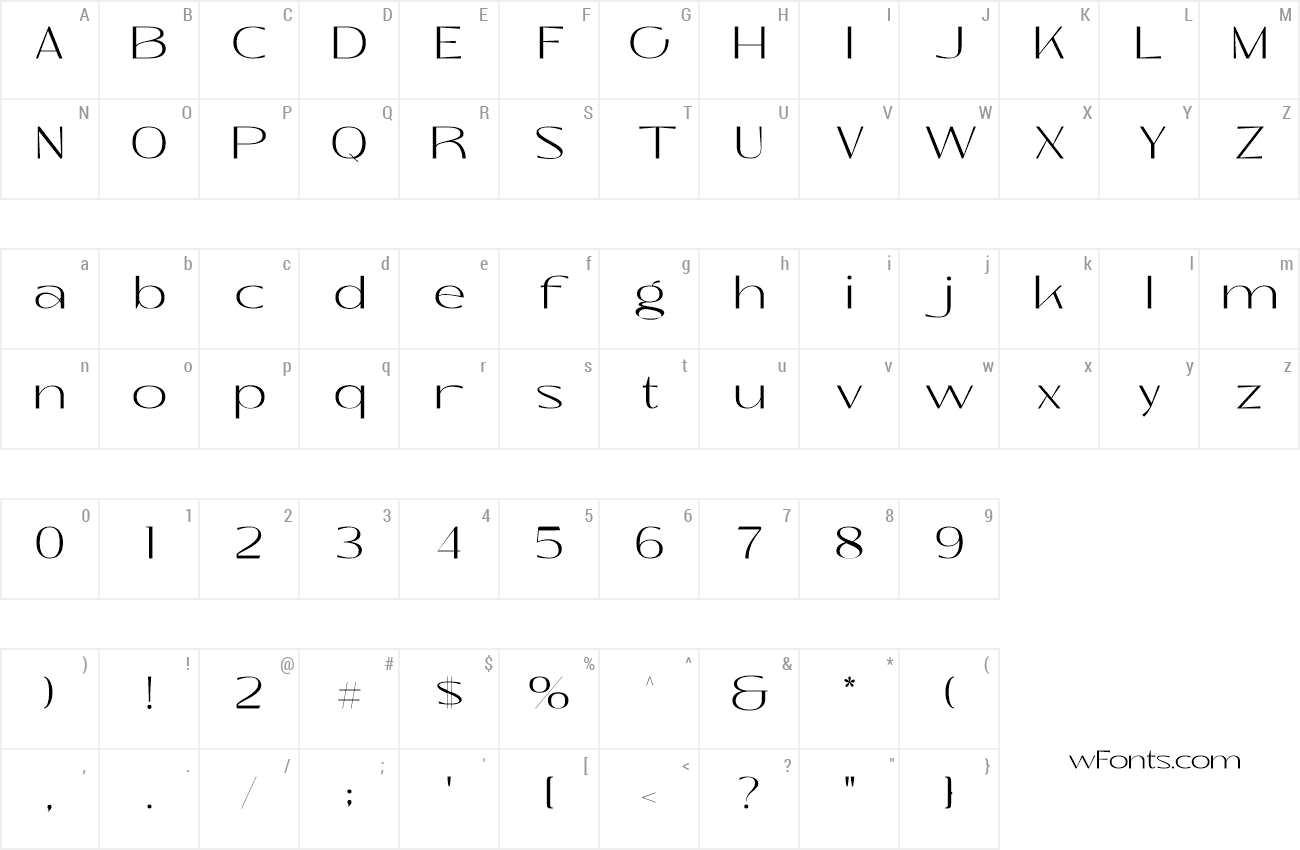 Black Forte Font | wfonts.com - download free