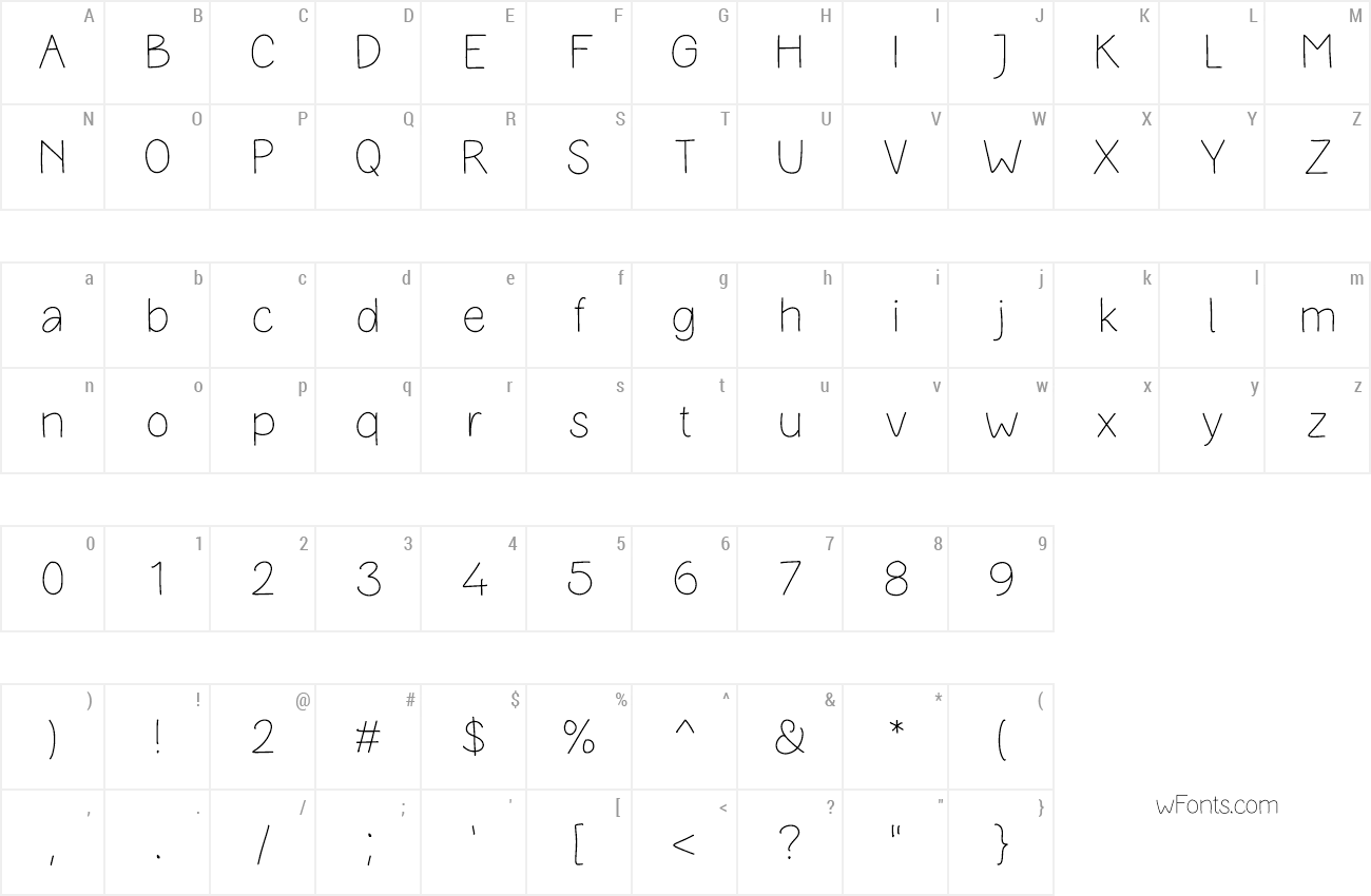 Masa Practice Font | wfonts.com - download free