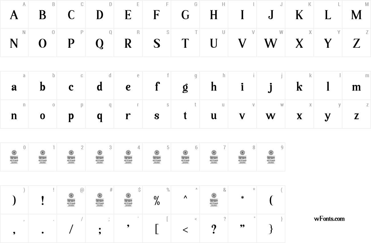Backind Maldina Font | wfonts.com - download free