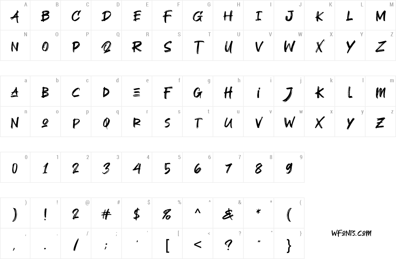 Theory Gank Font | wfonts.com - download free