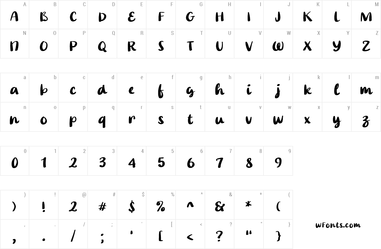 Master Freebie Font | wfonts.com - download free