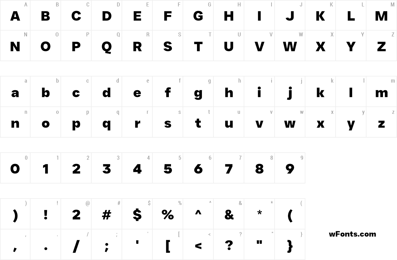 Just Sans Font | wfonts.com - download free