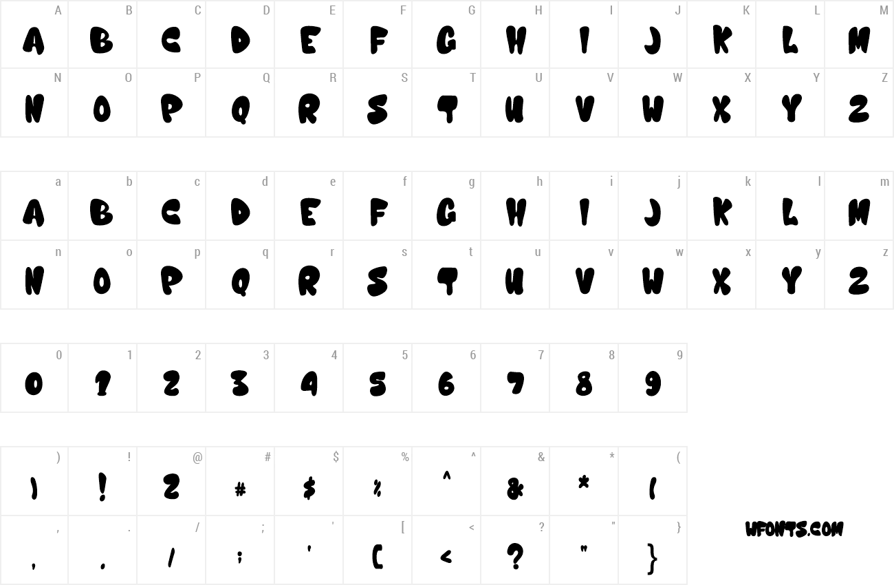 Nijikon Japan Font | wfonts.com - download free