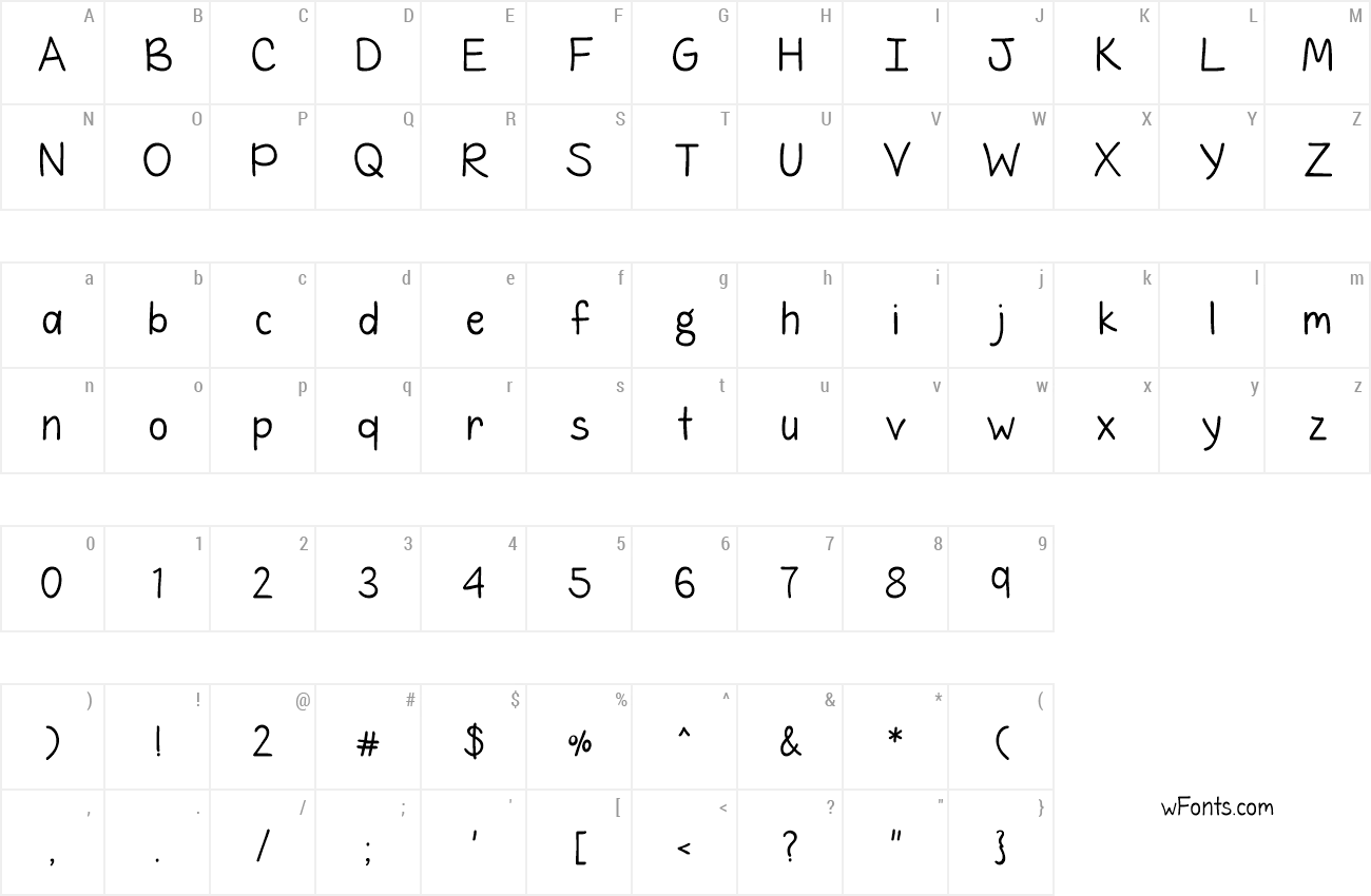 His Heart is Mine Font | wfonts.com - download free