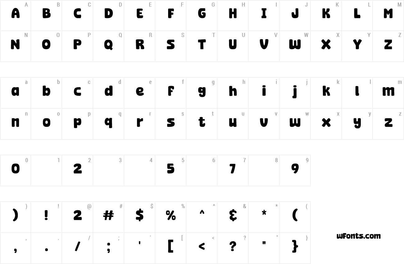 Super Bloom Font | wfonts.com - download free