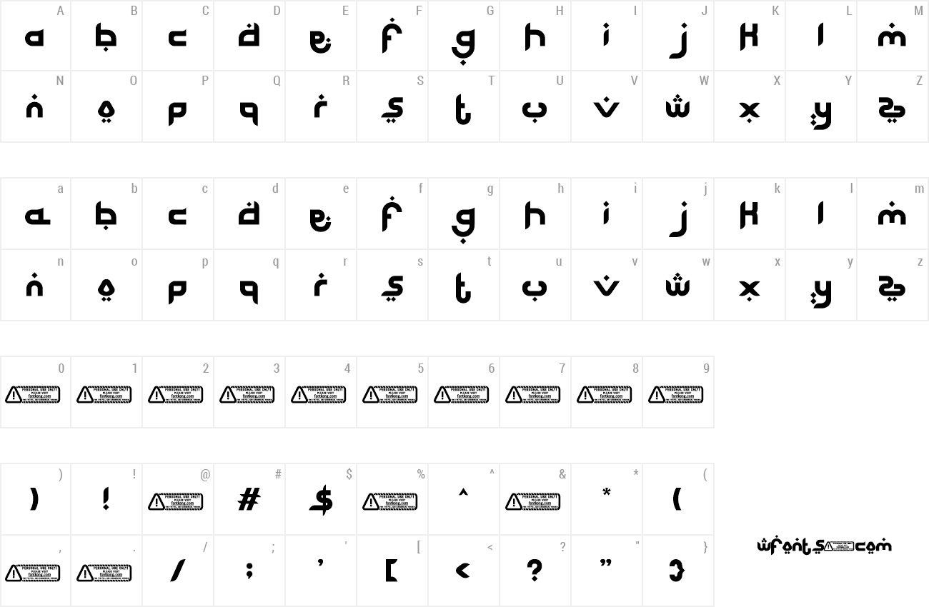 Barakallah Font | wfonts.com - download free