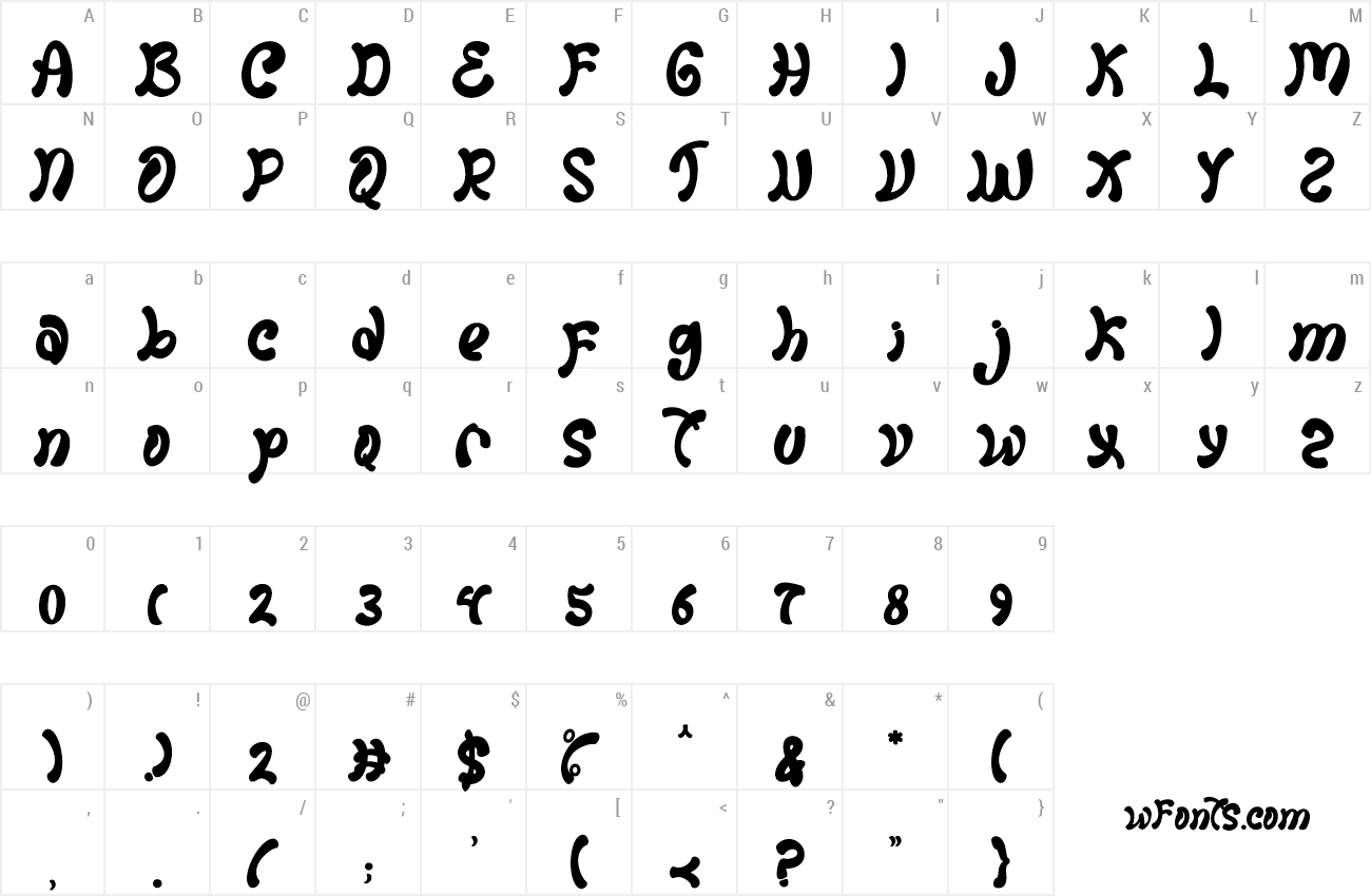 Cute Easter Font | wfonts.com - download free