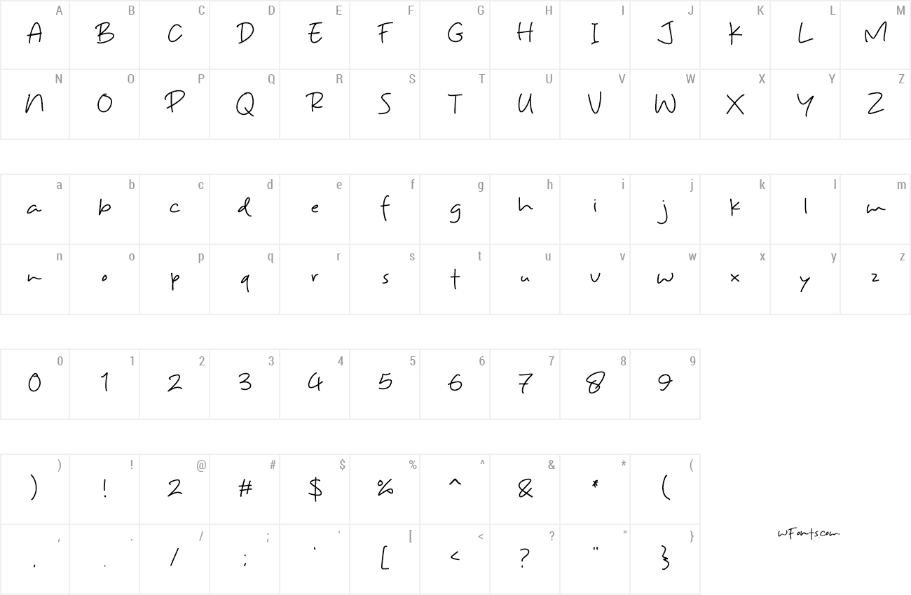 Pentol Handwriting Font | wfonts.com - download free