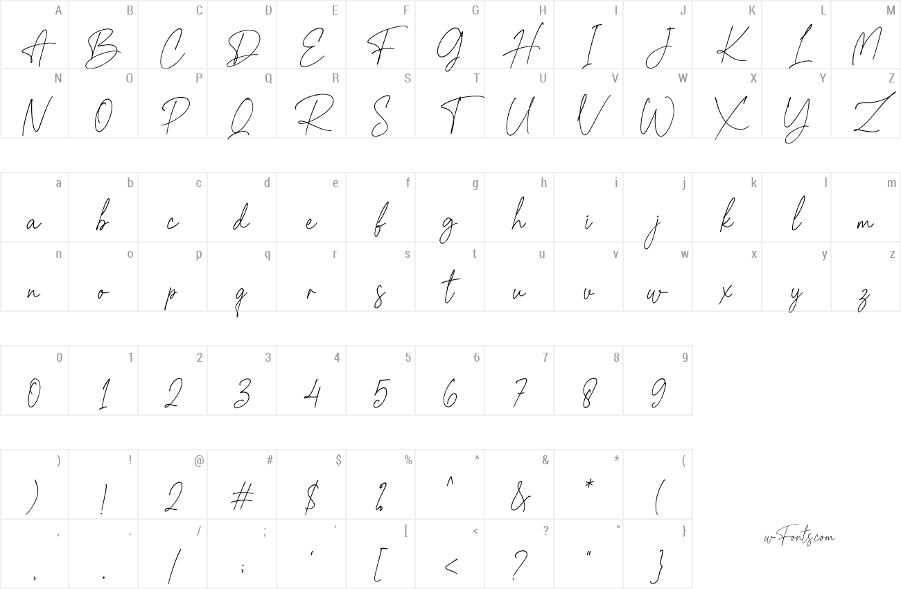 Hello August Font | wfonts.com - download free