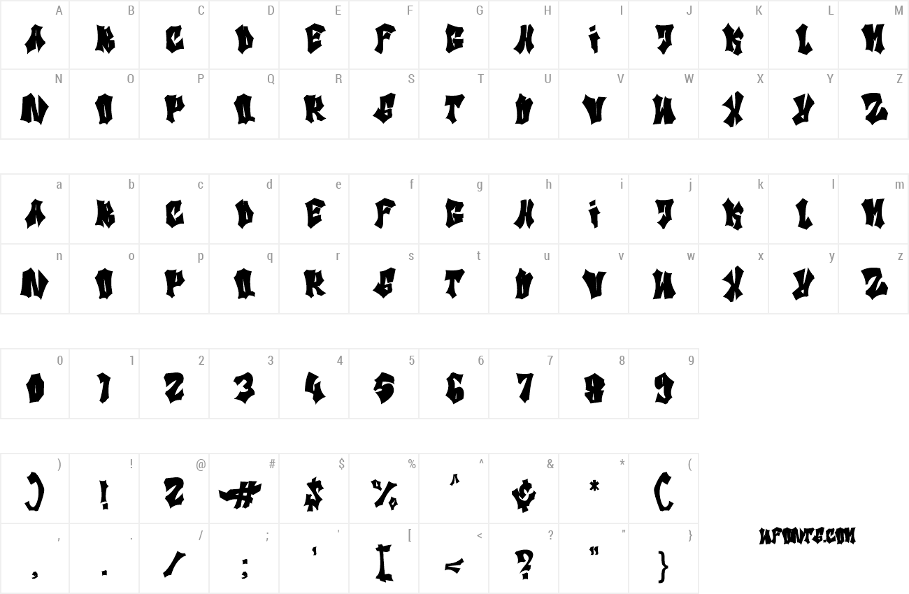 Bat Liar Font | wfonts.com - download free