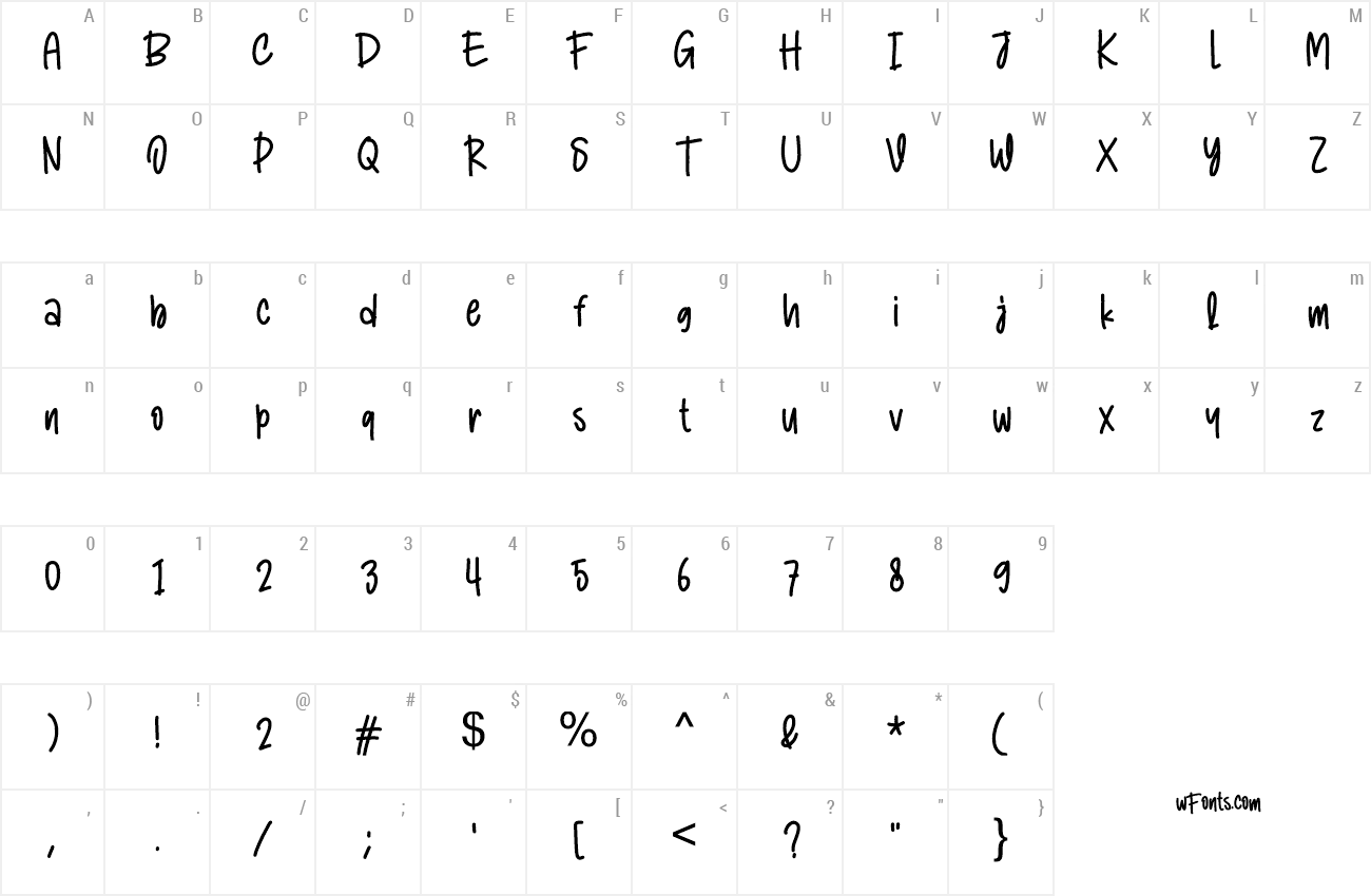 Children Writing Font | wfonts.com - download free