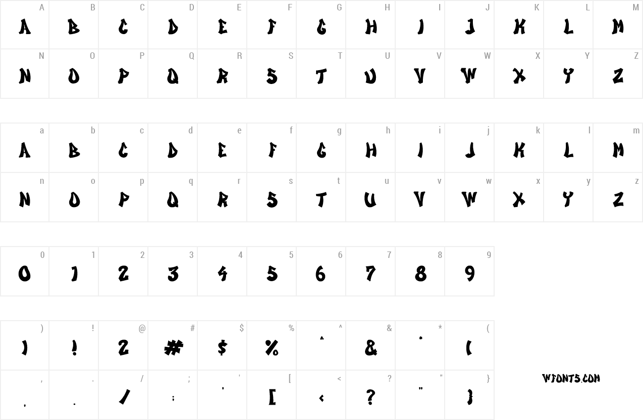 Downtown Street Font | wfonts.com - download free